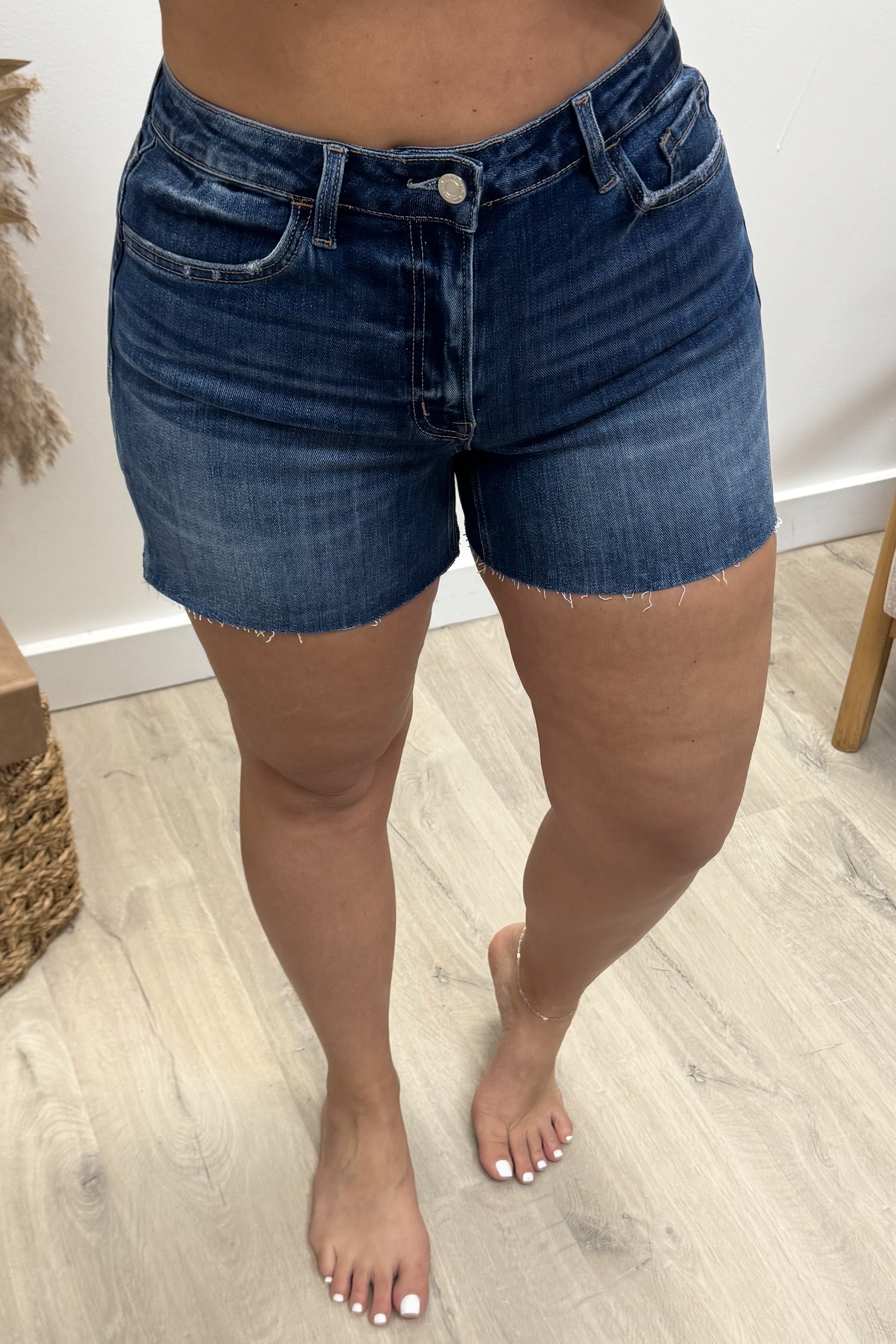 Brooke Denim Shorts – Happily Ever Aften
