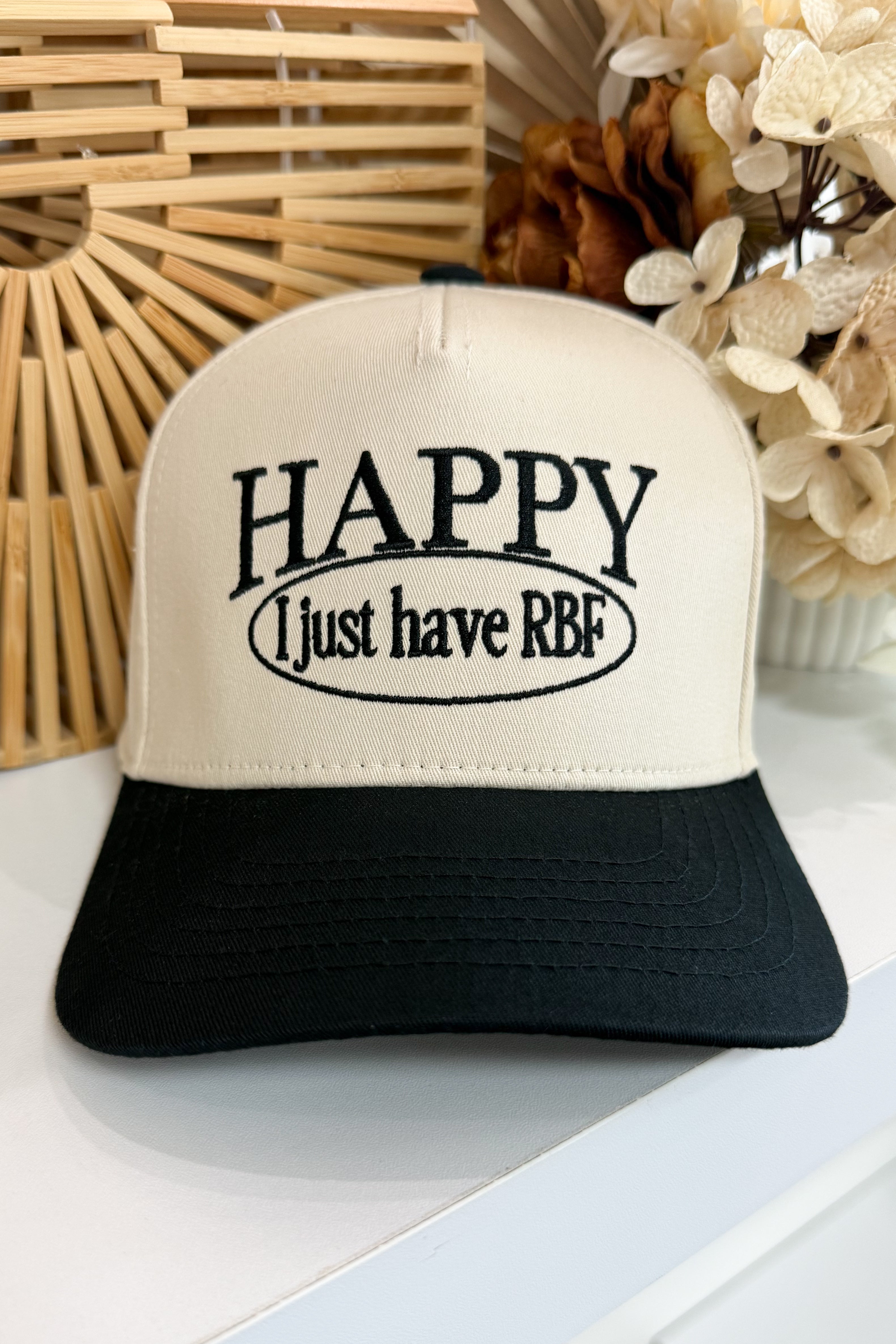 RBF Trucker Hat (Black) – Happily Ever Aften