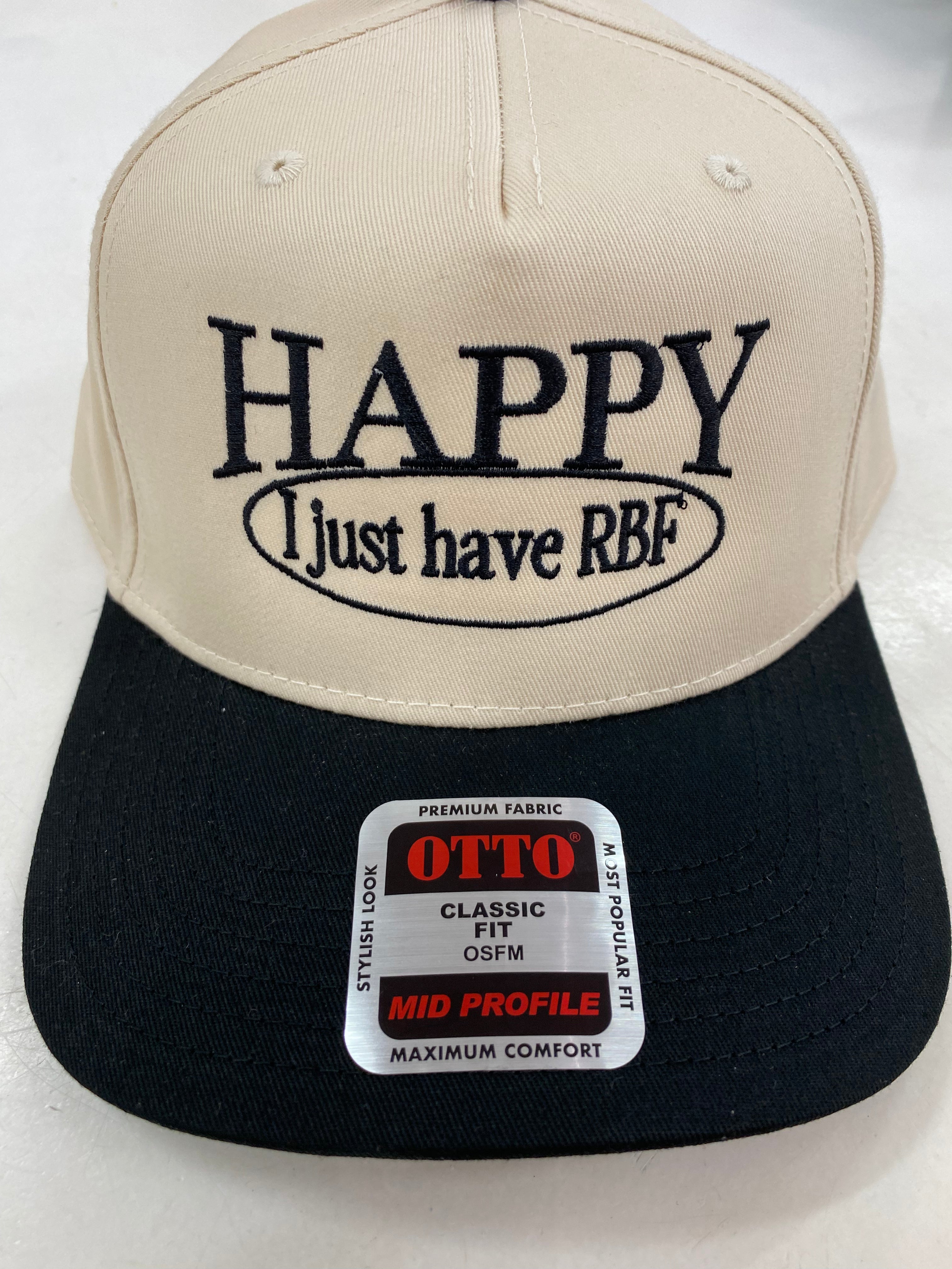 RBF Trucker Hat (Black) – Happily Ever Aften