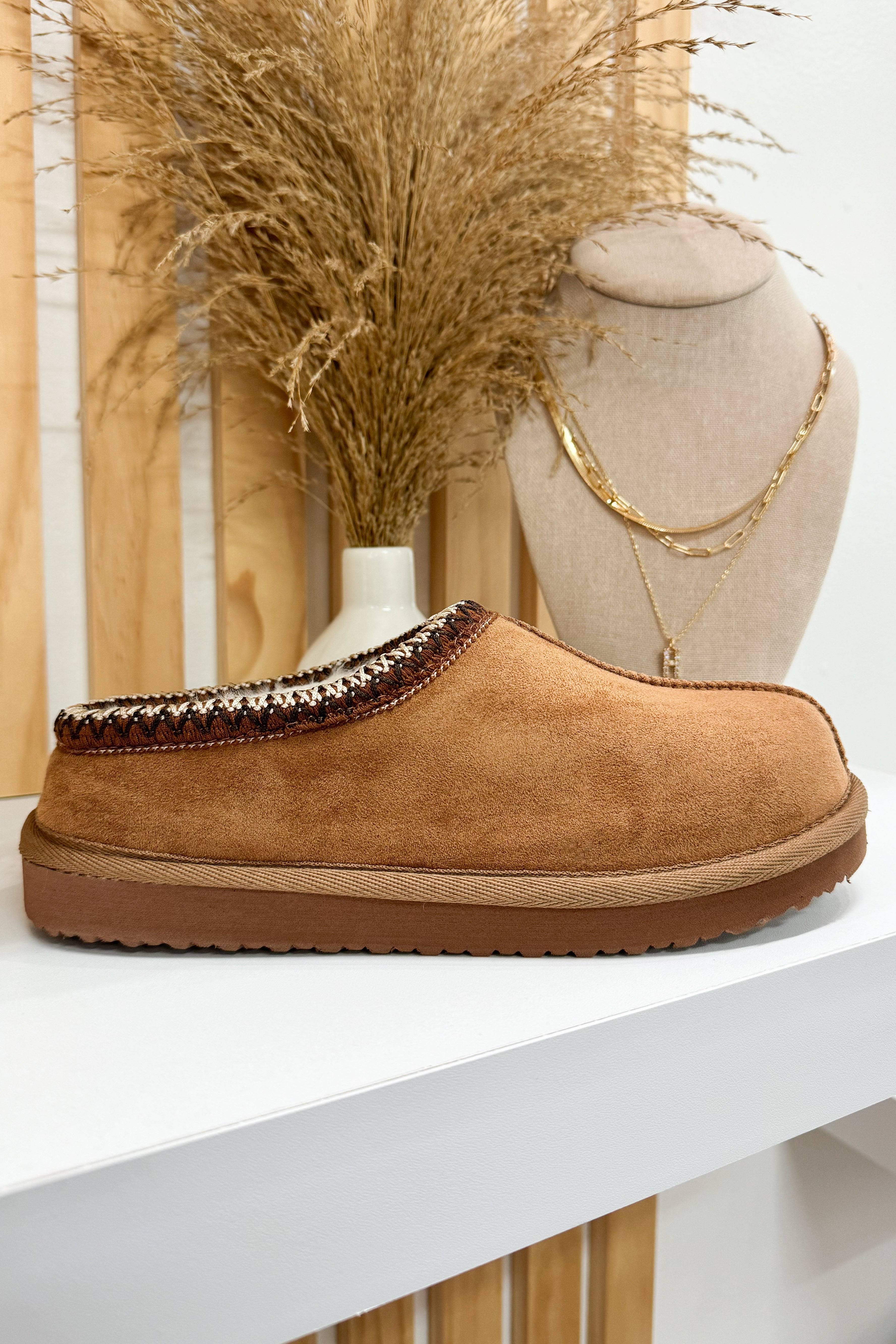 Very G Sparks Slippers (Tan) – Happily Ever Aften