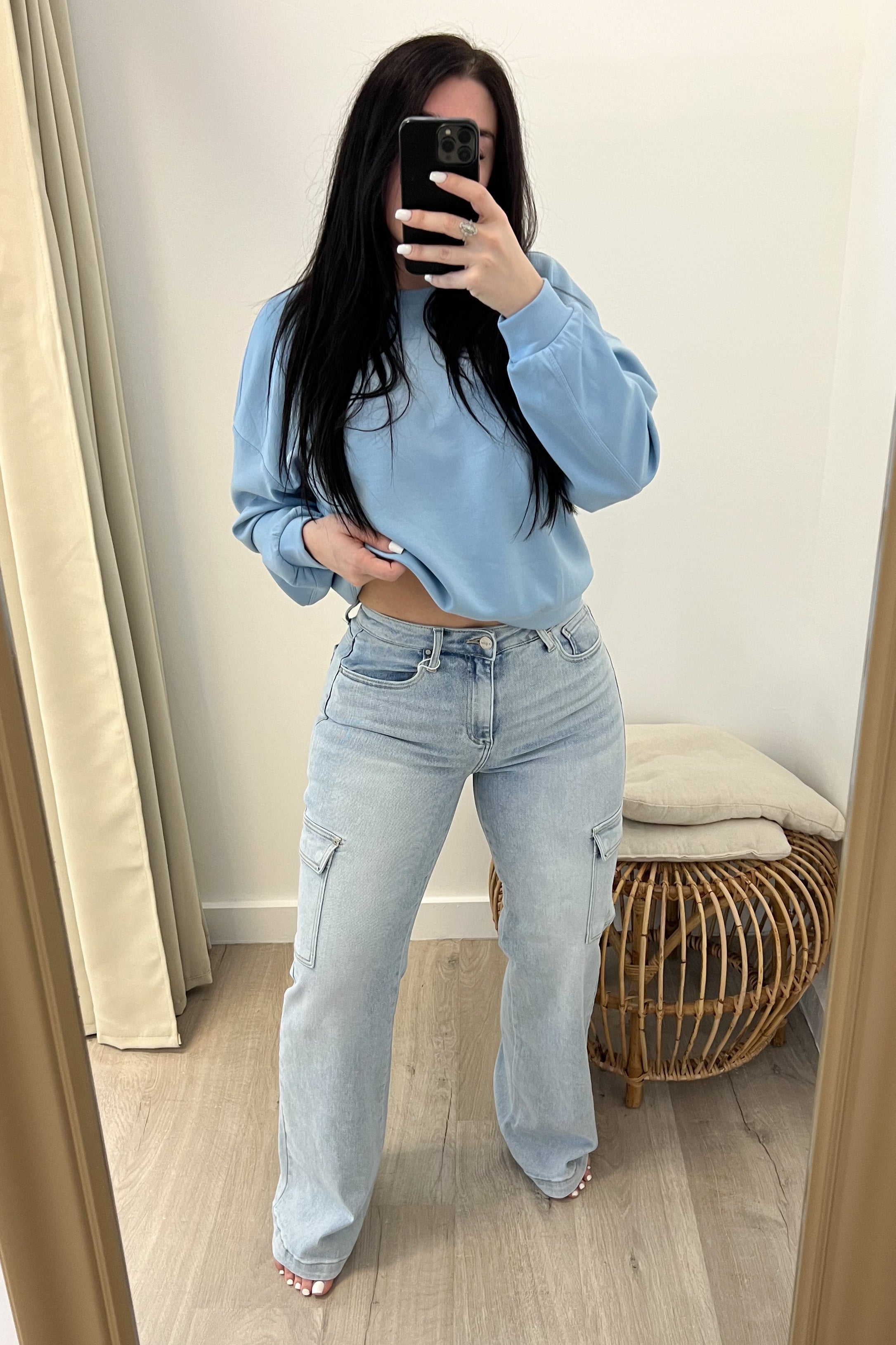 Hanna Cargo Jeans – Happily Ever Aften