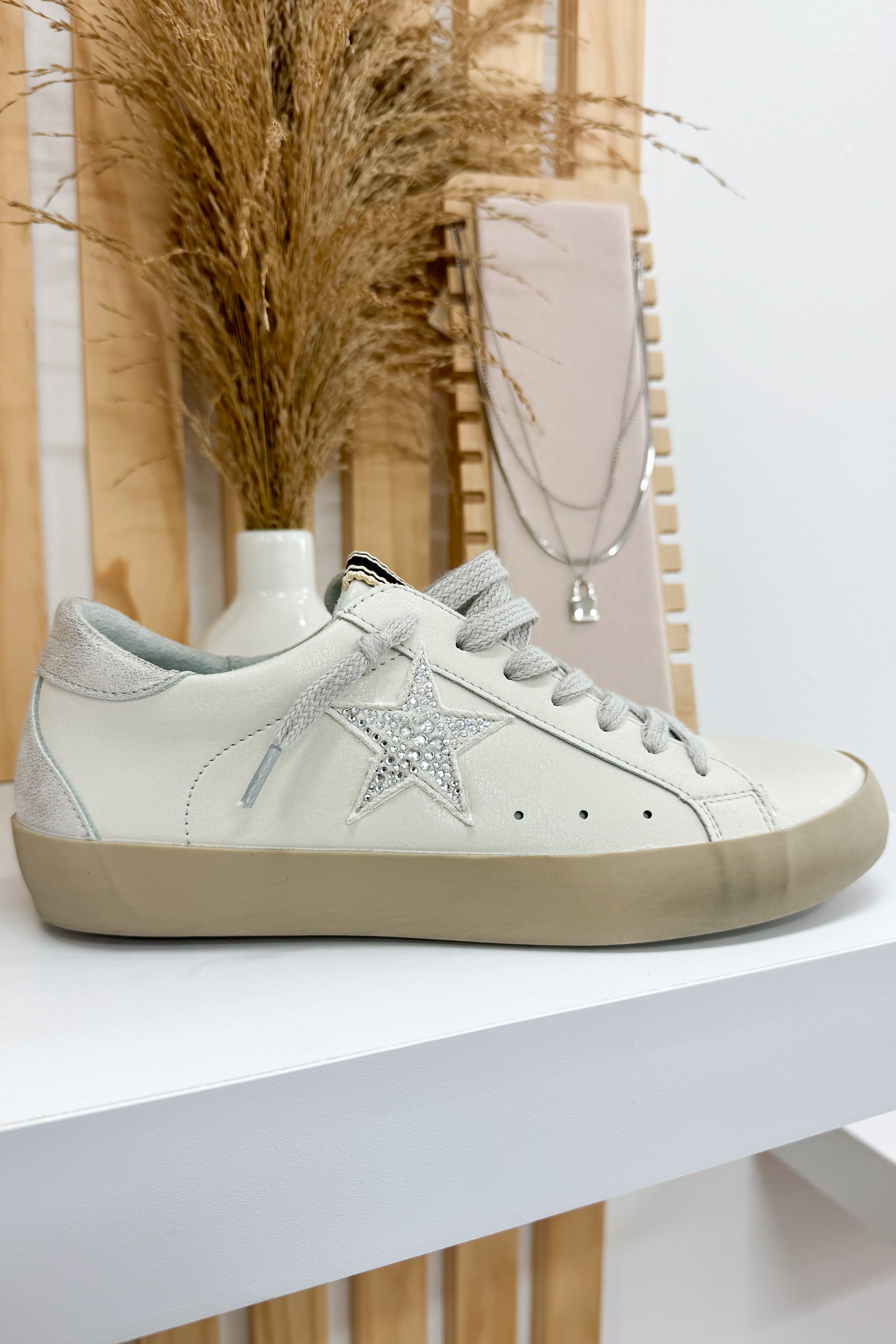 Shu Shop Paula Sneakers (Crystal) – Happily Ever Aften